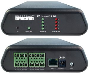 I/O Sentinel® 4 G2 – Web-based GPIO Interface - Broadcast Tools | Problem Solved